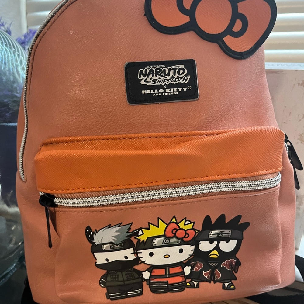 Sanrio Hello Kitty & Naruto Mini Backpack - Gem